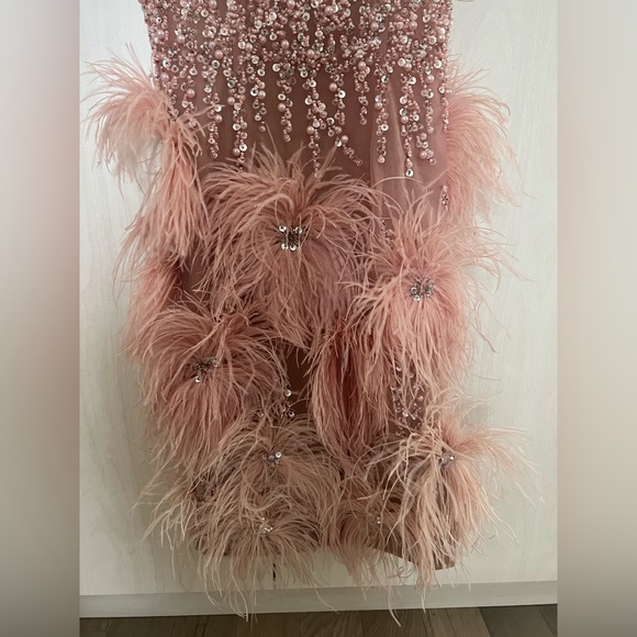Dresses | Custom Made Hand Beaded Dress | Poshmark